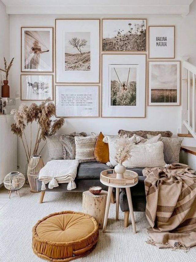 Inspirações de sala estilo boho - DIY HOME